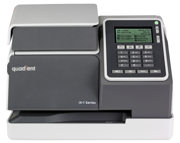 Quadient iX-1 Franking Machine – Mailroom Supplies
